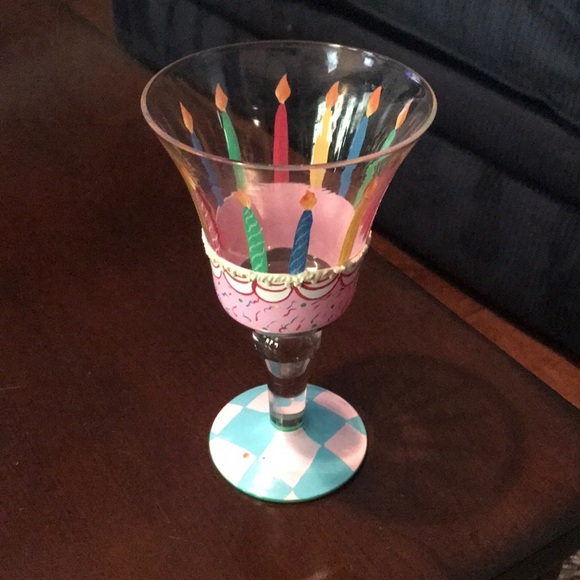 Dining | Special Birthday Glass Goblet | Poshmark